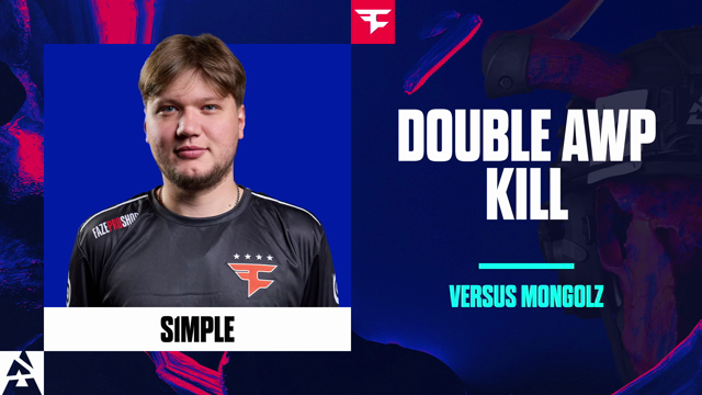 Souvenir Charm | Austin 2025 Highlight | s1mple Double AWP Kill