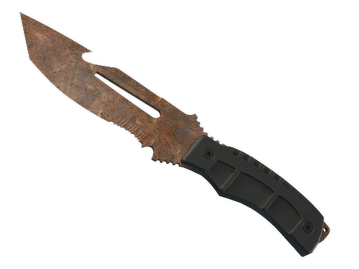 Survival Knife | Rust Coat (Battle-Scarred)