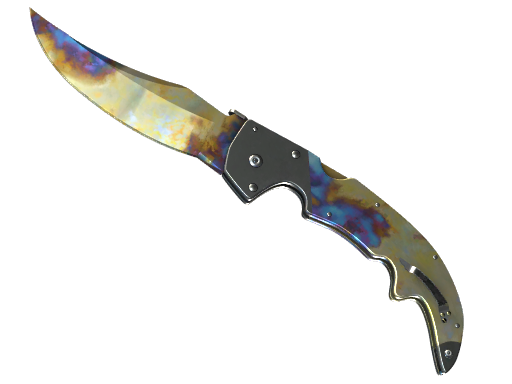 StatTrak™ Falchion Knife | Case Hardened (Minimal Wear)