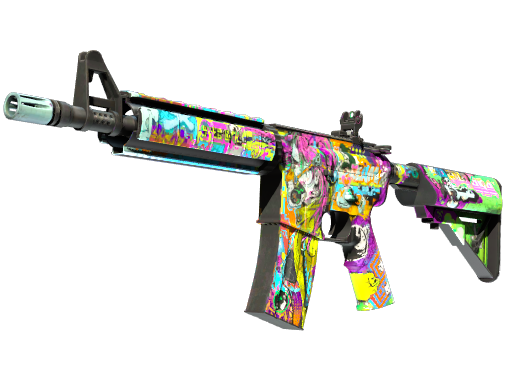 M4A4 | In Living Color (Minimal Wear)
