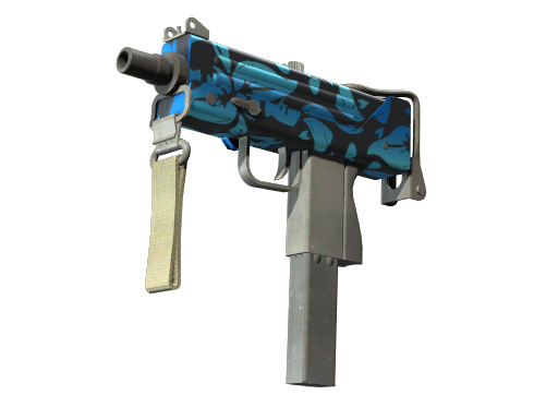 StatTrak™ MAC-10 | Oceanic (Minimal Wear)