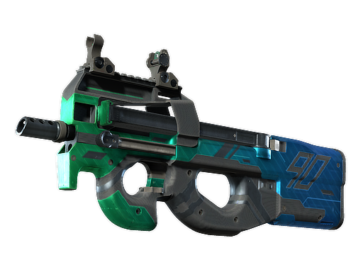 StatTrak™ P90 | Wave Breaker (Minimal Wear)